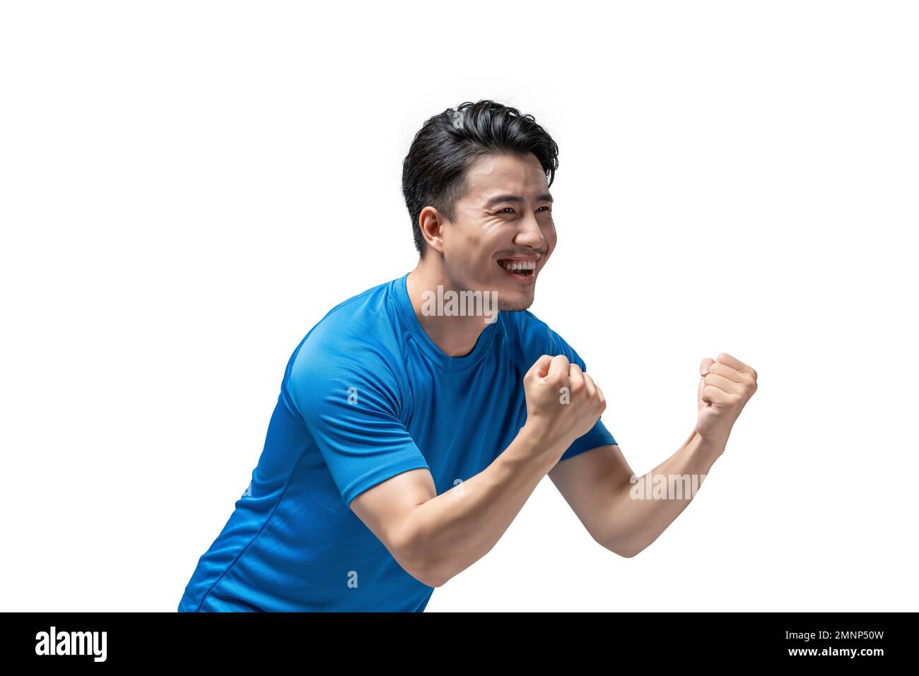 Fitness strength men in Cut Out Stock Images & Pictures - Alamy