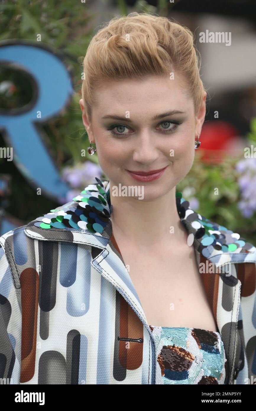 Actress Elizabeth Debicki poses for photographers upon arrival at the ...