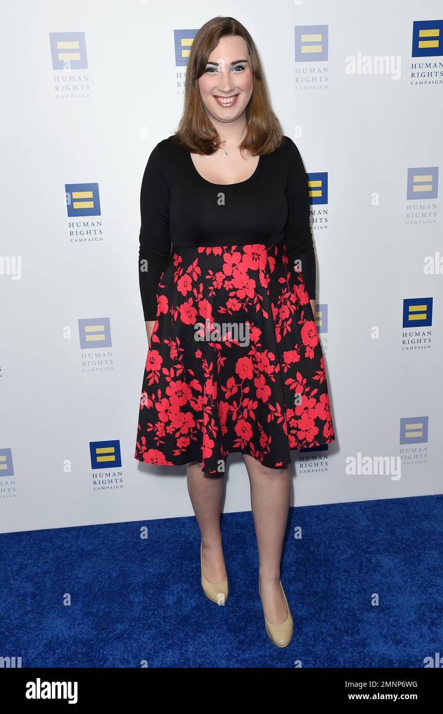 Sarah Mcbride Attends The 2018 Human Rights Campaign Los Angeles Dinner At The Jw Marriott La
