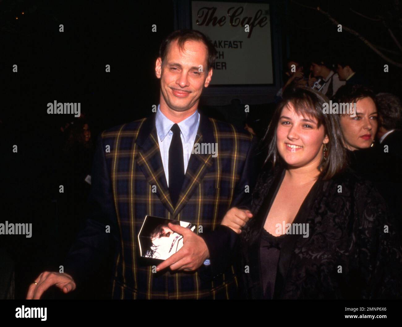 John Waters and Ricki Lake at the premiere of Edward Scissorhands ...