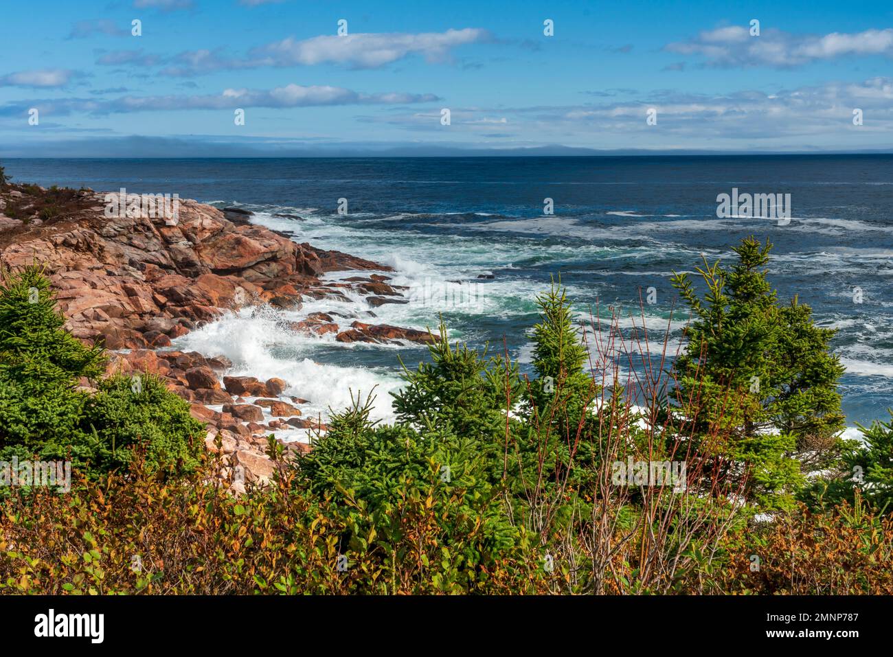 Coastal scenic of Cape Breton Highlands National Park, Nova Scotia ...