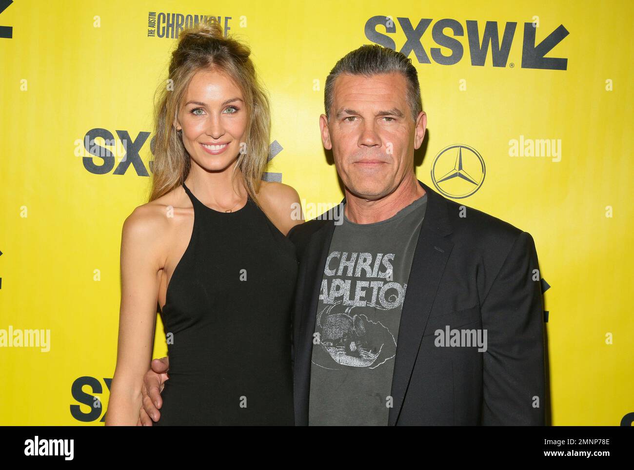 Josh Brolin and his wife, Kathryn Boyd Brolin arrives for the world ...