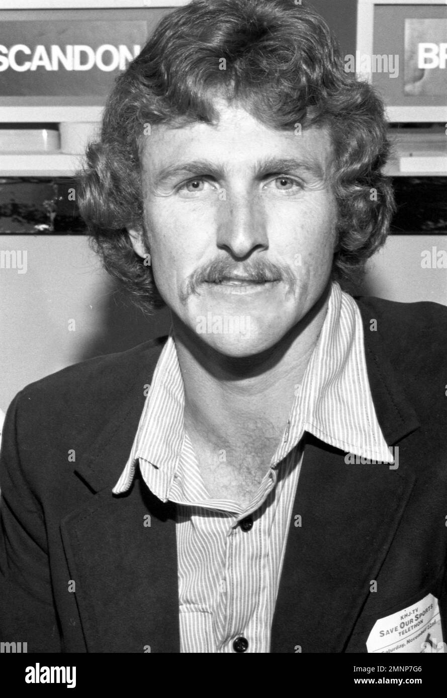 Robin Yount at the Save Your Sports Telethon at KHJ TV Studios in Los ...