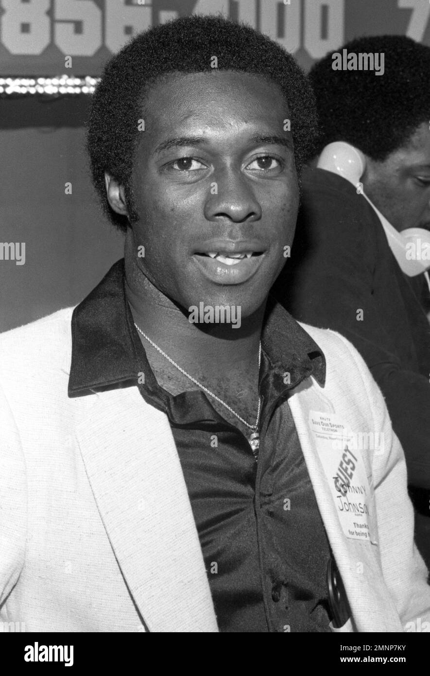 Johnnie Johnson at the Save Your Sports Telethon at KHJ TV Studios in ...