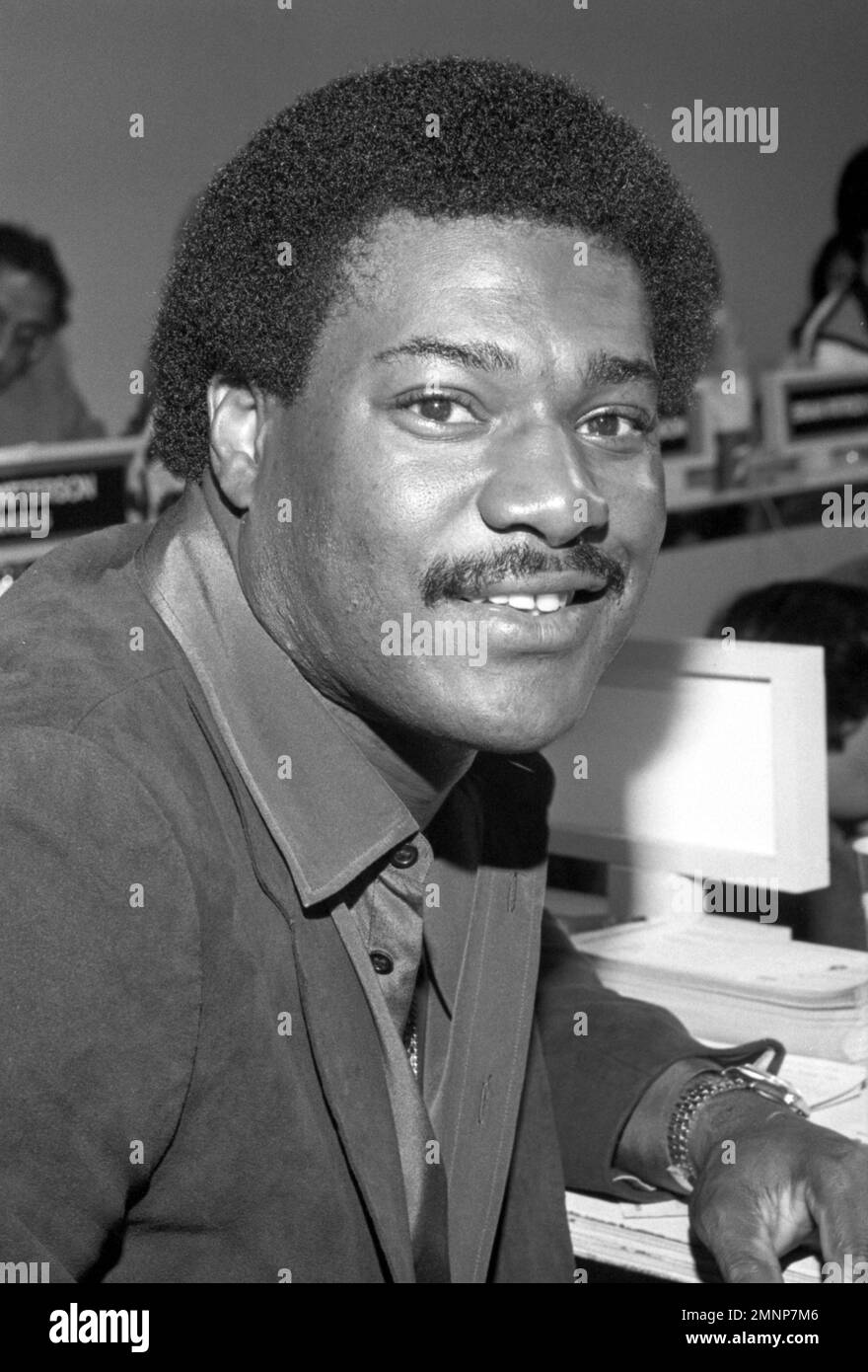 Don Baylor at the Save Your Sports Telethon at KHJ TV Studios in Los ...