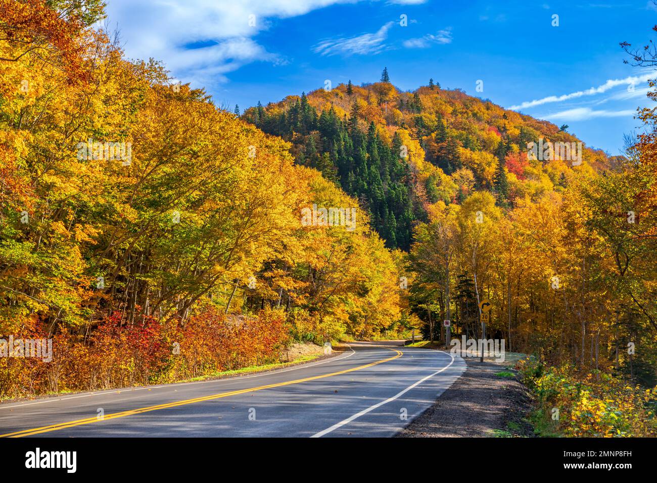 Cape Breton Highlands National Park, Nova Scotia, Canada Stock Photo ...