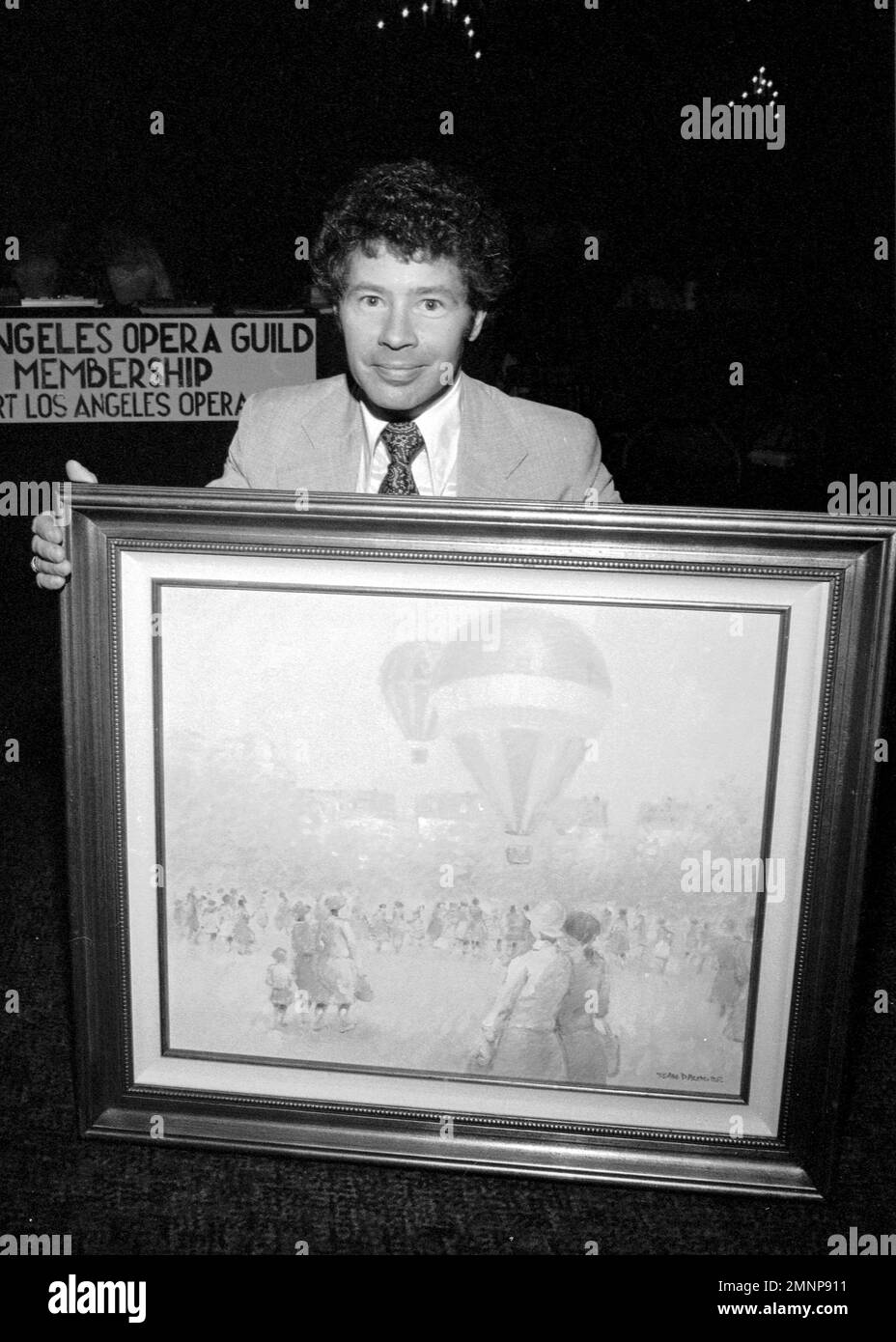Lou Wagner at the Save Your Sports Telethon at KHJ TV Studios in Los ...