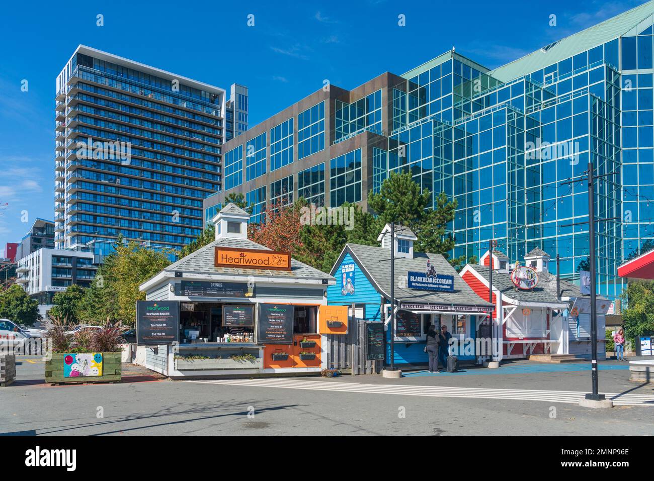 The waterfront downtown buildings in Halifax, Nova Scotia, Canada Stock ...