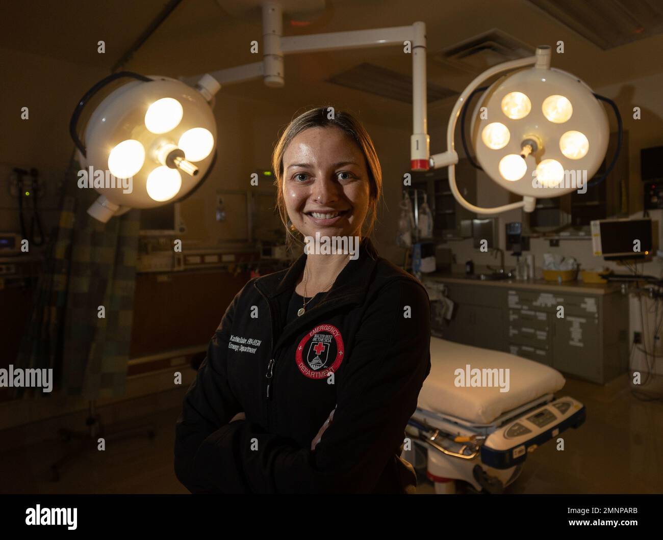 Kathleen Baker, from Cleveland, a registered nurse in Walter Reed ...