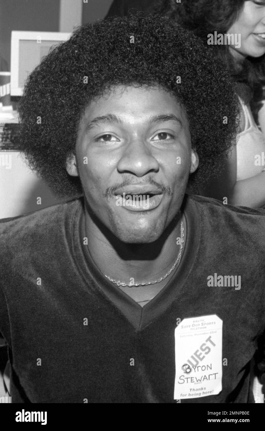 Byron Stewart at the Save Your Sports Telethon at KHJ TV Studios in Los ...