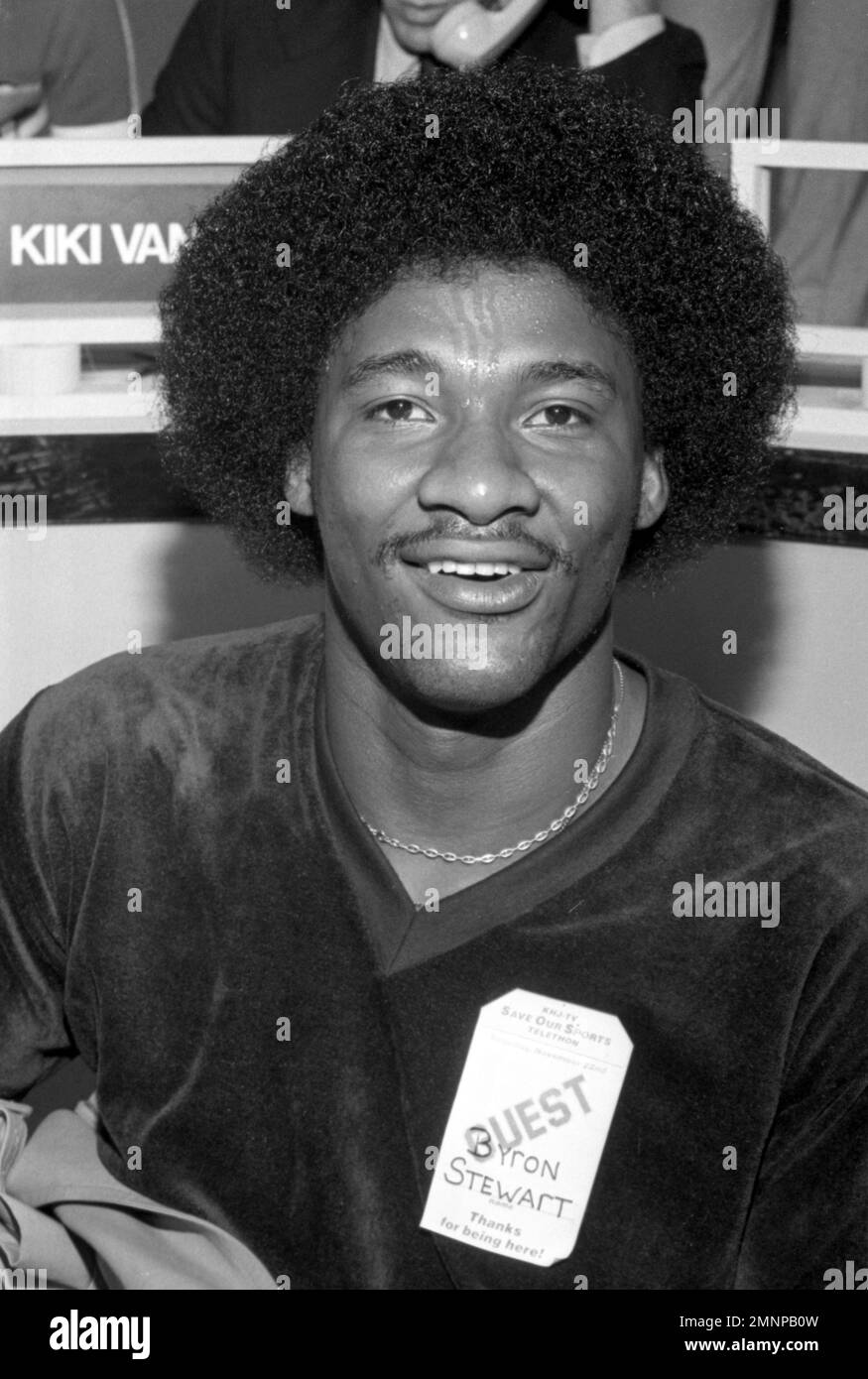 Byron Stewart at the Save Your Sports Telethon at KHJ TV Studios in Los ...