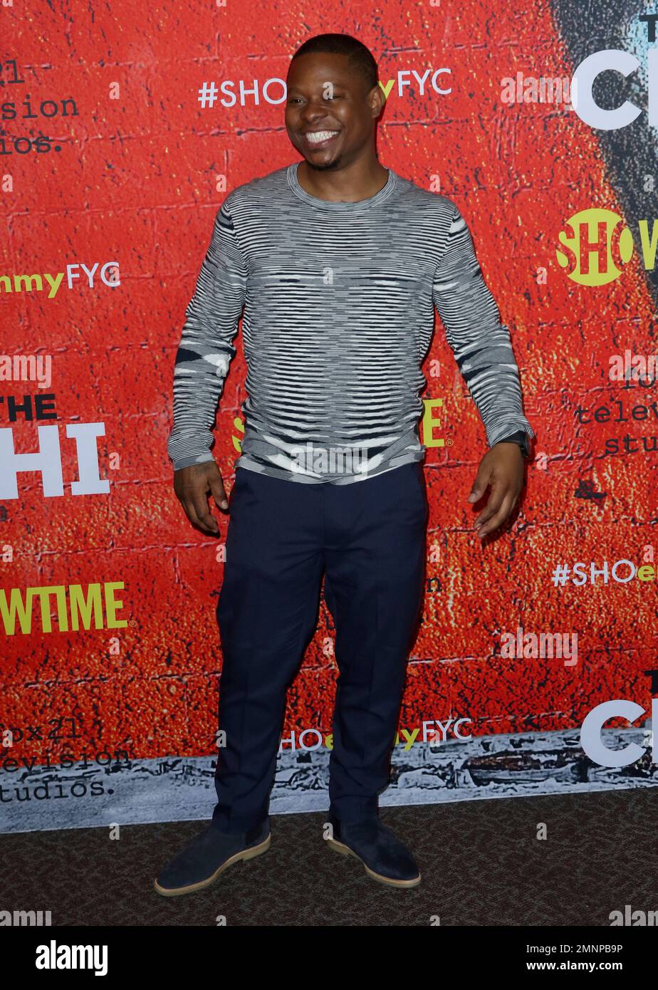 Jason Mitchell attends a "The Chi" For Your Consideration event at the ...