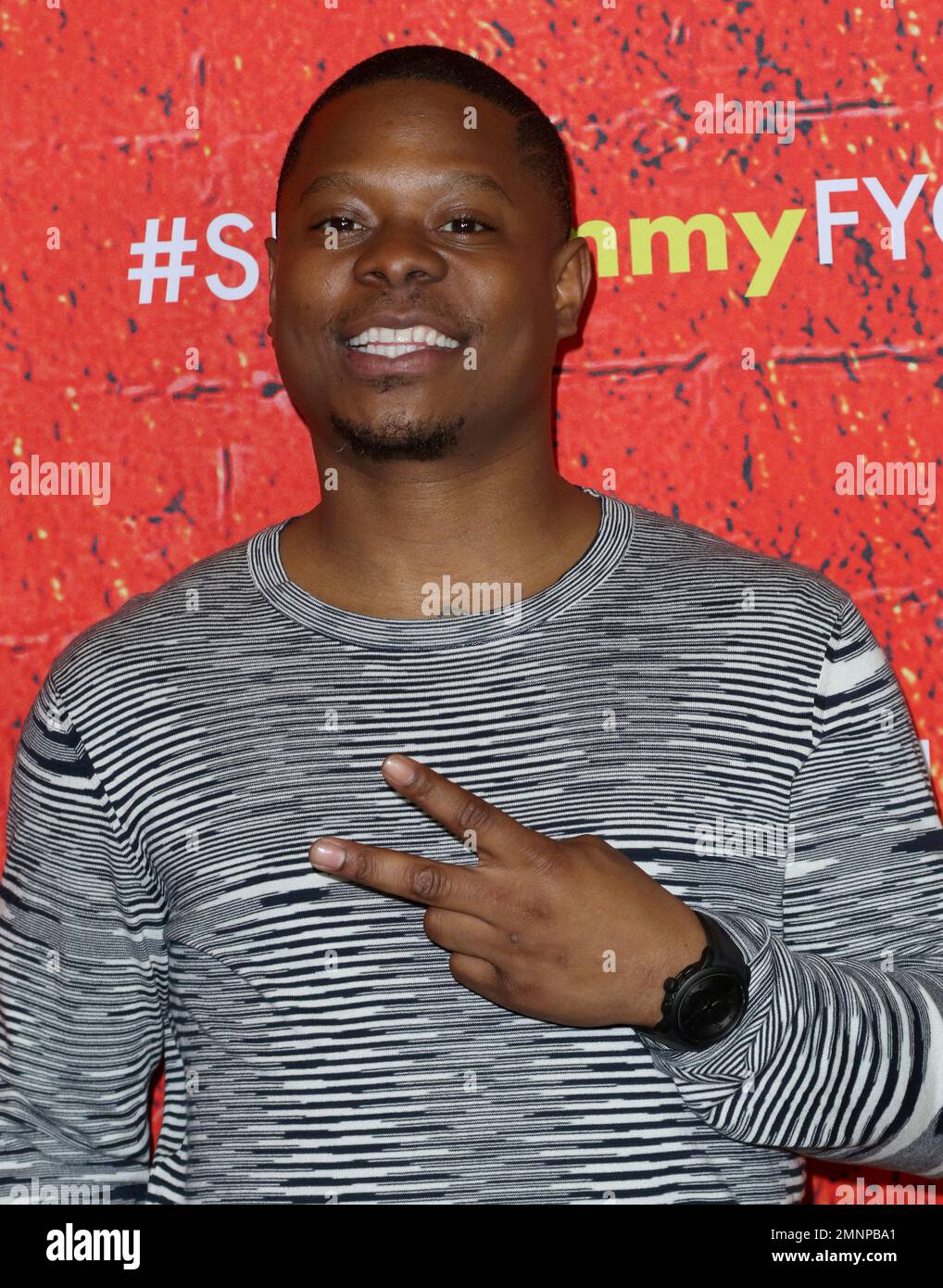 Jason Mitchell attends a "The Chi" For Your Consideration event at the ...