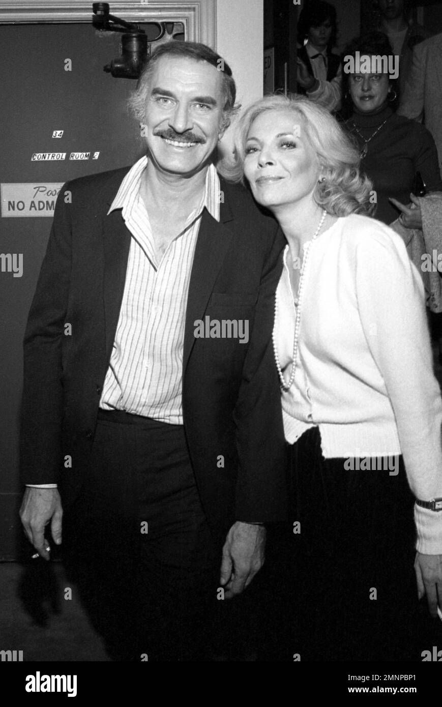 Martin Landau and Barbara Bain at the Save Your Sports Telethon at KHJ ...