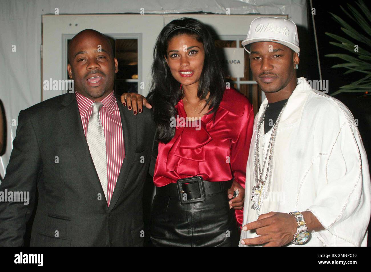Damon Dash, Rachel Roy and Cam'ron at Luca Luca/Luca Orlandi Showing of ...
