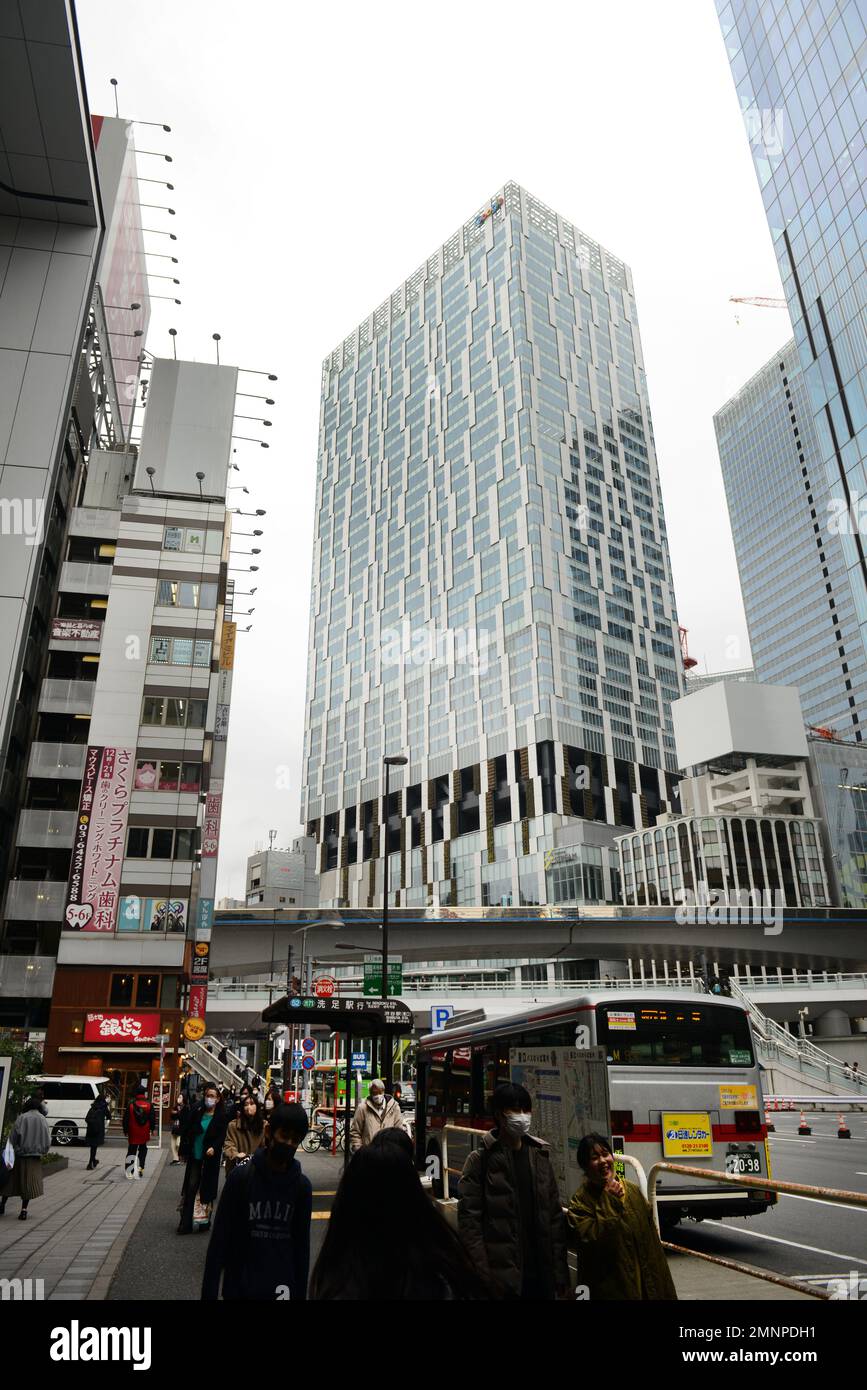 The Shibuys Stream building in Shibuya, Tokyo, Japan Stock Photo - Alamy