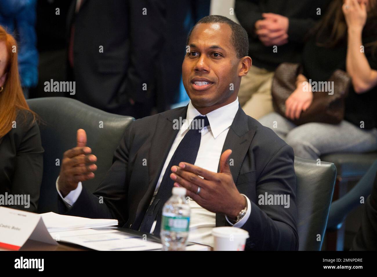 Cedric Bobo participates in a panel at Project Destined Bronx Bootcamp ...