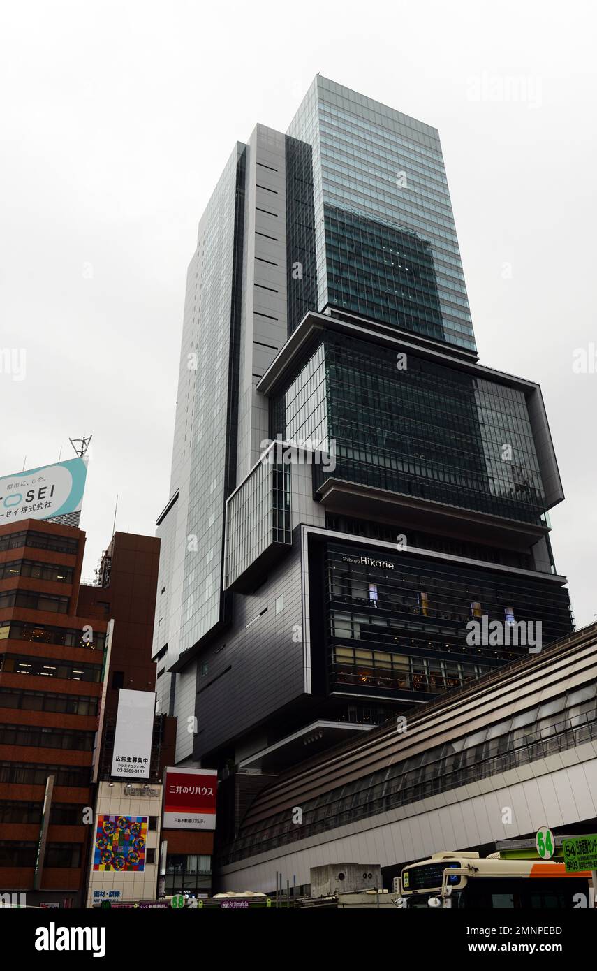 Shibuya Hikarie tower in Tokyo, Japan Stock Photo - Alamy