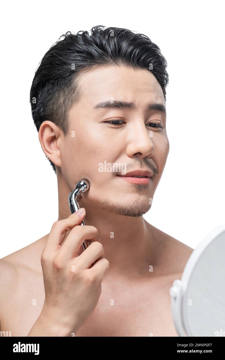 Men's beauty portrait Stock Photo - Alamy