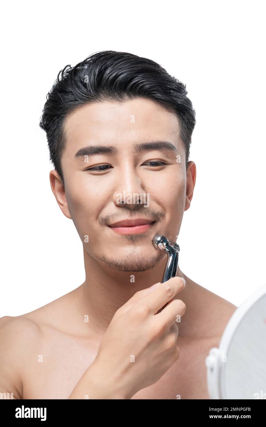 Mens beauty hi-res stock photography and images - Alamy