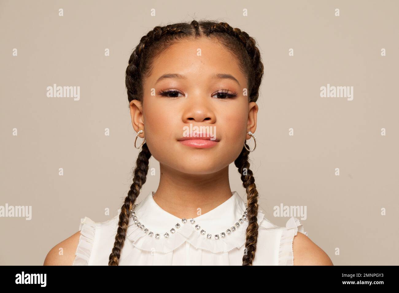 In this Feb. 25, 2018 photo, actor Storm Reid poses for a portrait at ...