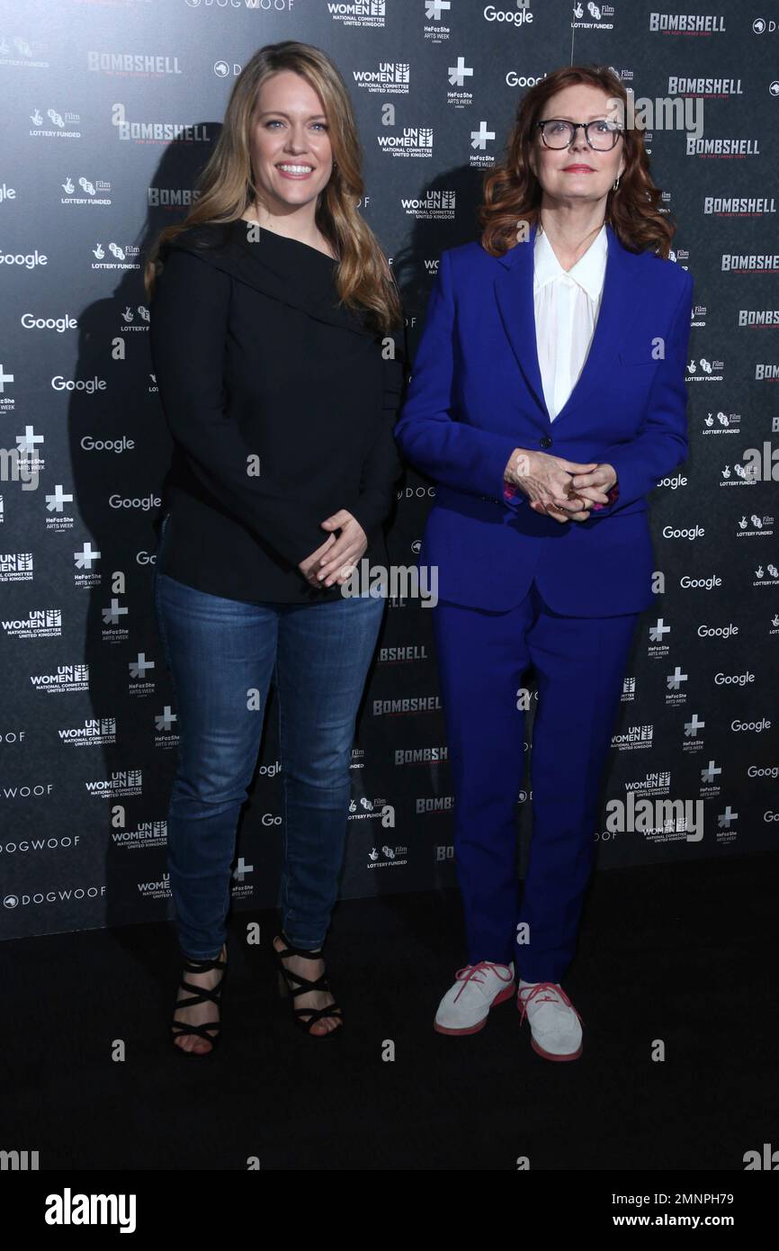 Actress Susan Sarandon, right and director Alexandra Dean pose for ...