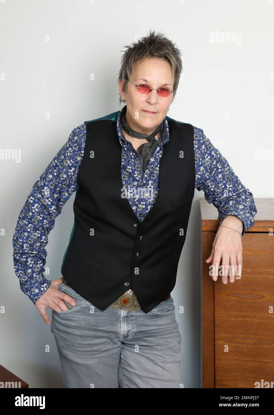 In this Feb. 8, 2018 photo, Mary Gauthier poses for a portrait in New ...
