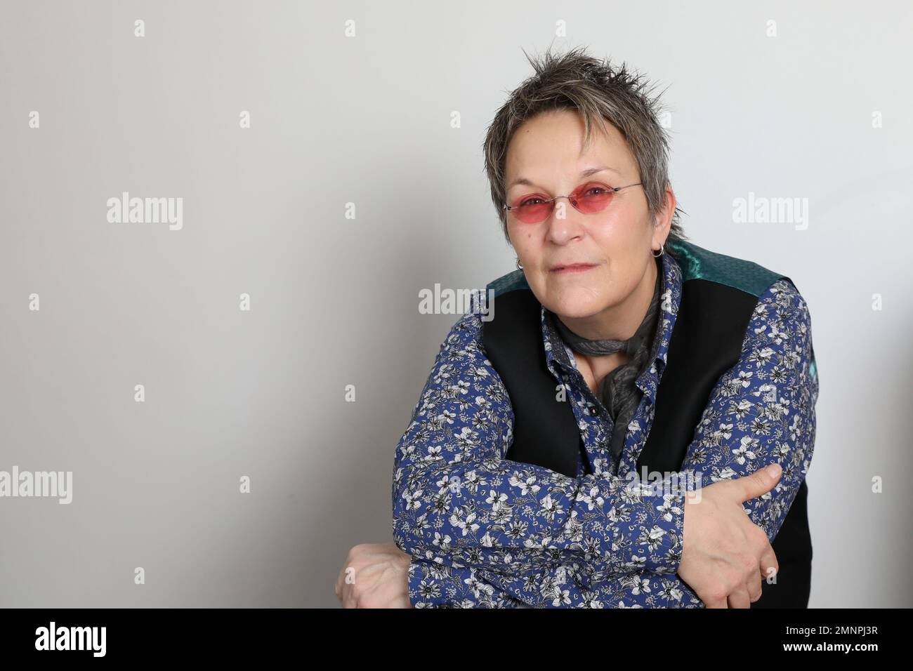 In this Feb. 8, 2018 photo, Mary Gauthier poses for a portrait in New ...