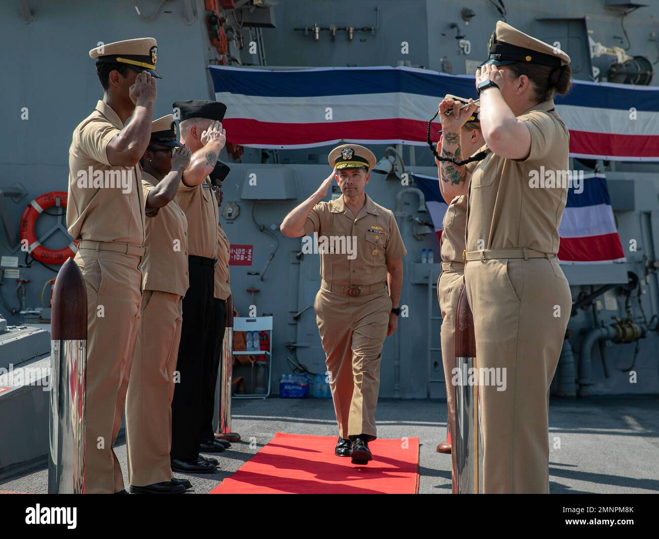 221005-N-UL352-1026 HAMAD PORT, Qatar (Oct. 5, 2022) Vice Adm. Brad ...