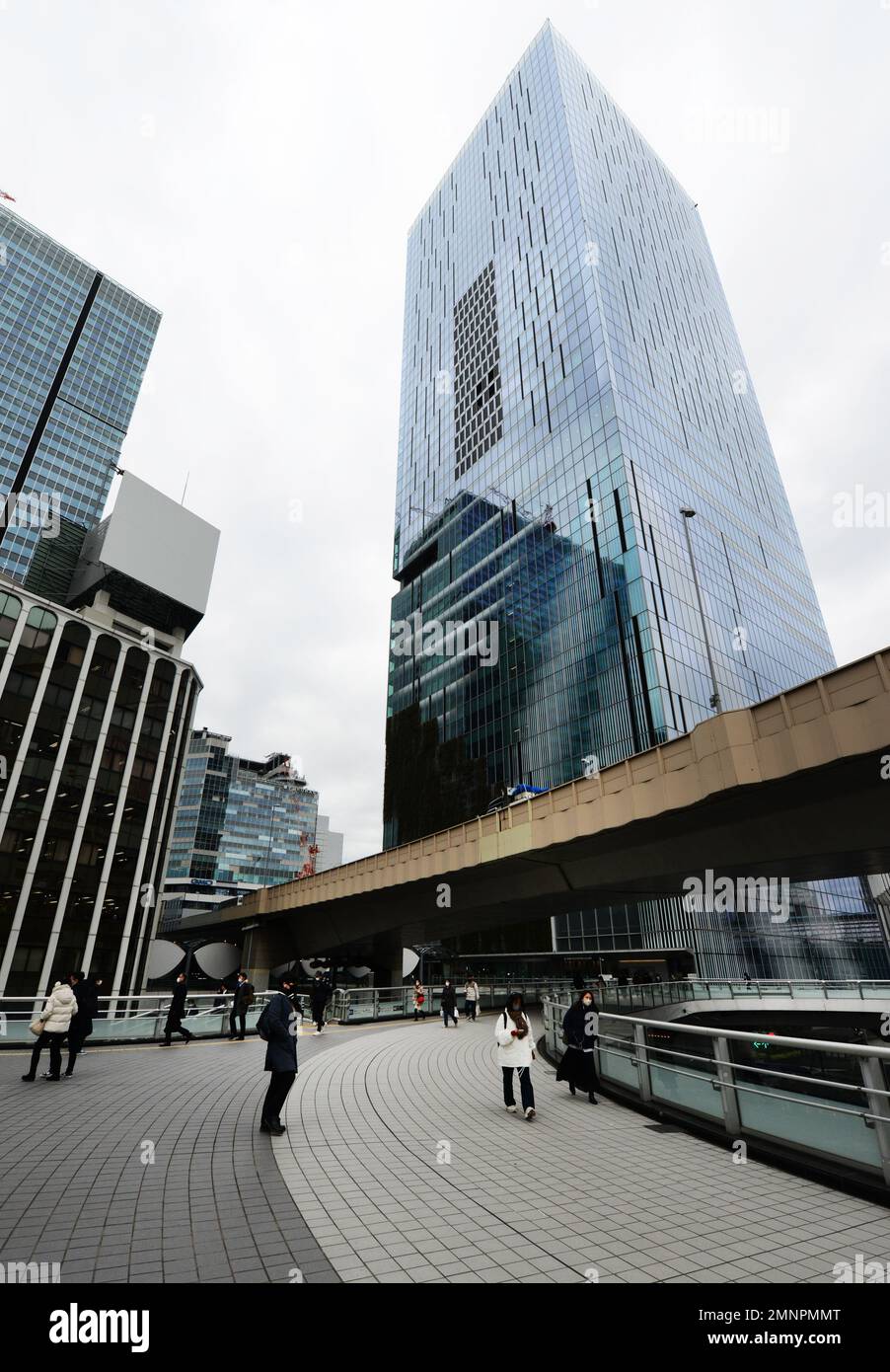 Shibuya Scramble Square building in Shibuya, Tokyo, Japan Stock Photo ...