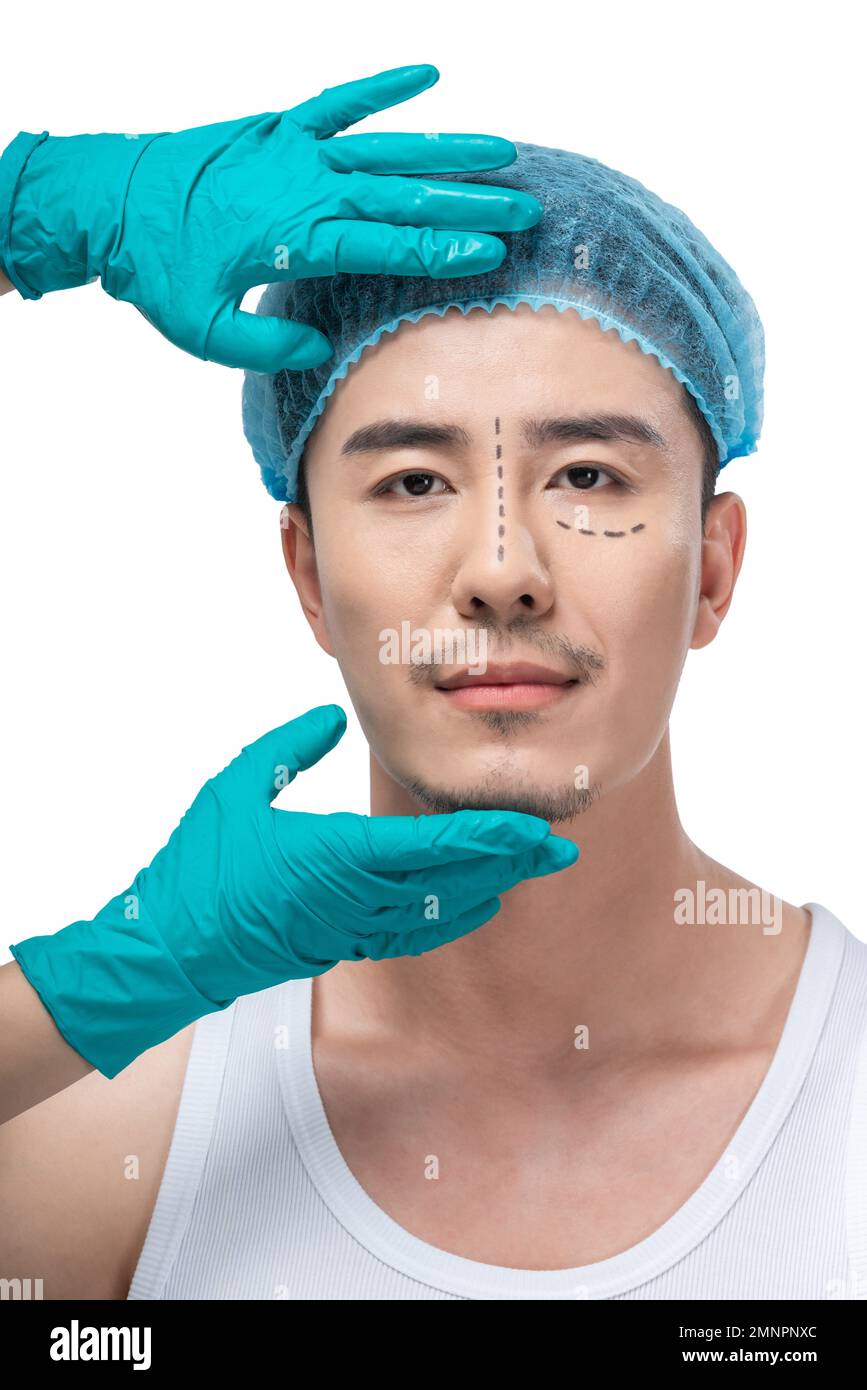 Men's beauty portrait Stock Photo - Alamy
