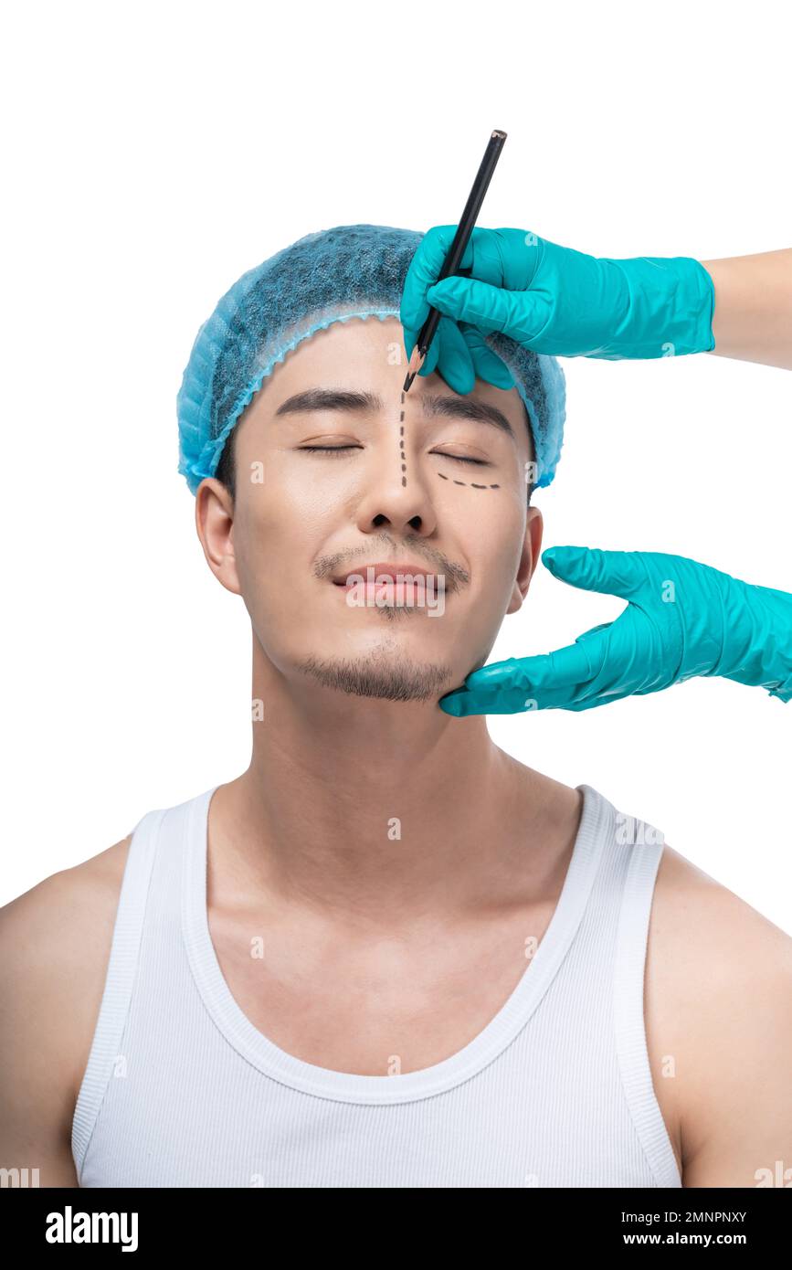 Men's beauty portrait Stock Photo - Alamy