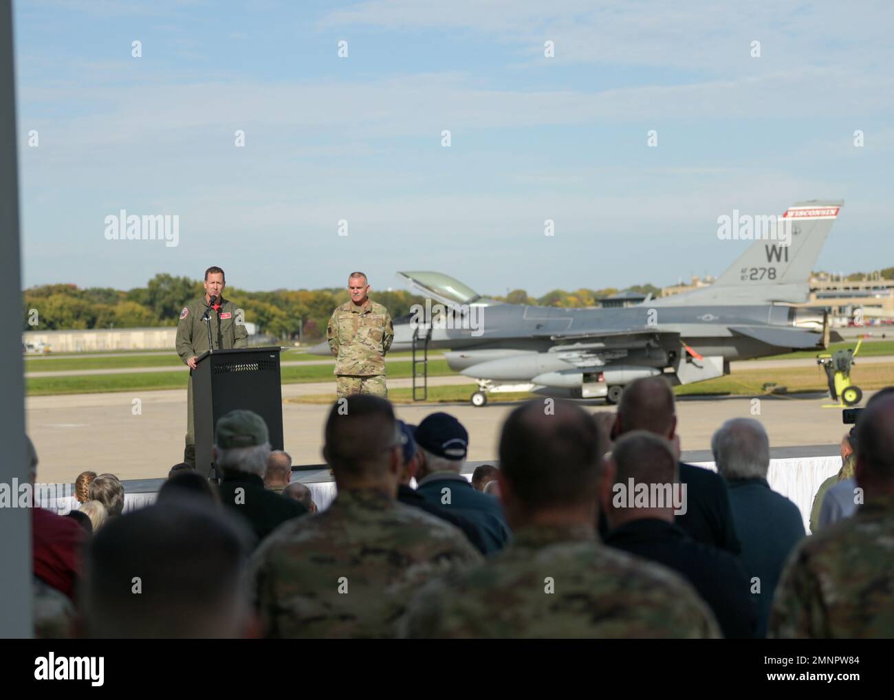 The Wisconsin Air National Guard's 115th Fighter Wing pays tribute to ...