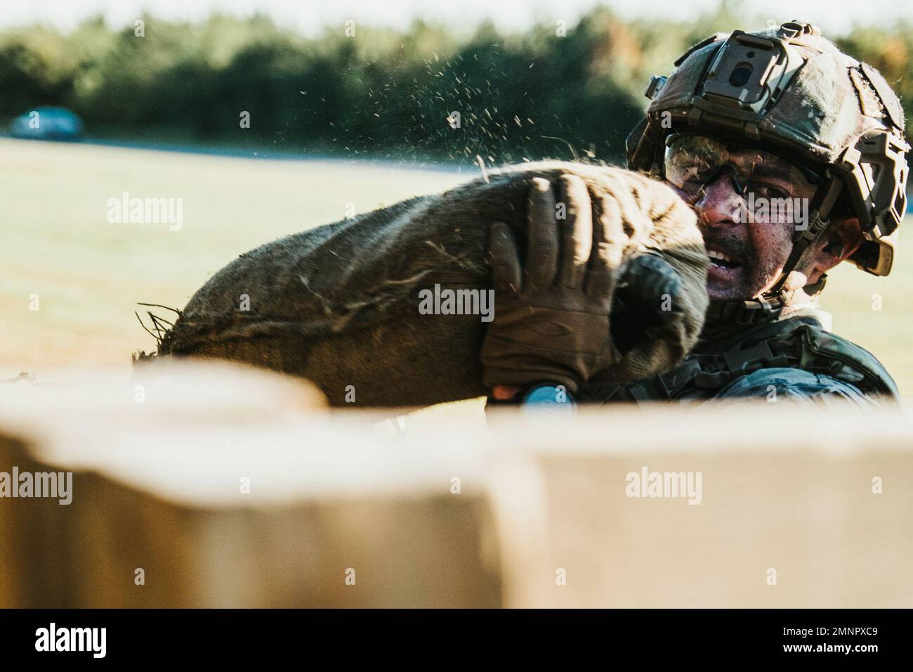 Sgt. 1st Class Brandon W. Rodriguez, representing U.S. Army Forces ...