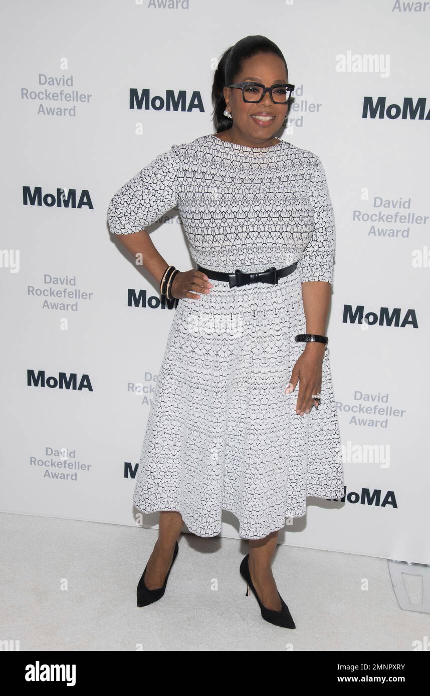 Oprah Winfrey attends The Museum of Modern Art's David Rockefeller ...