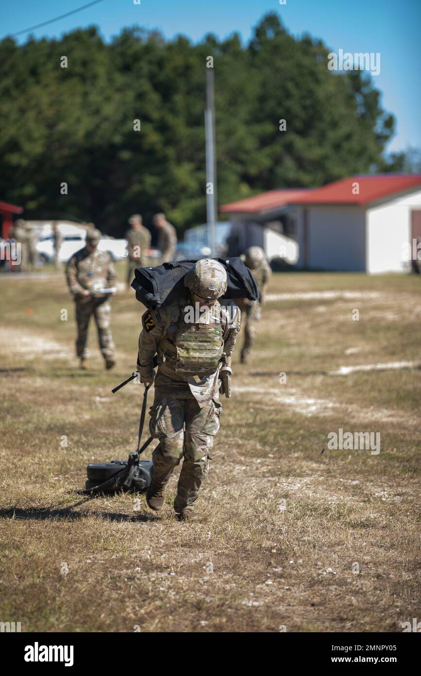 Staff Sgt. Michael Breault of Squad 12, representing the U.S Army ...