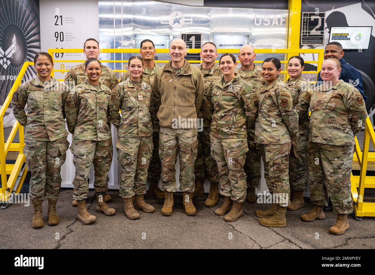 Air Force Vice Chief of Staff Gen. David W. Allvin poses for a photo ...