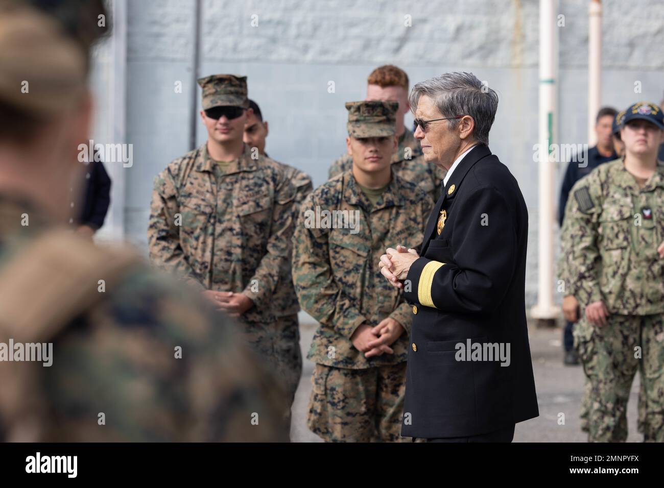 221005-M-VR919-1083 SAN FRANCISCO (October 5, 2022) Jeanine Nicolson ...