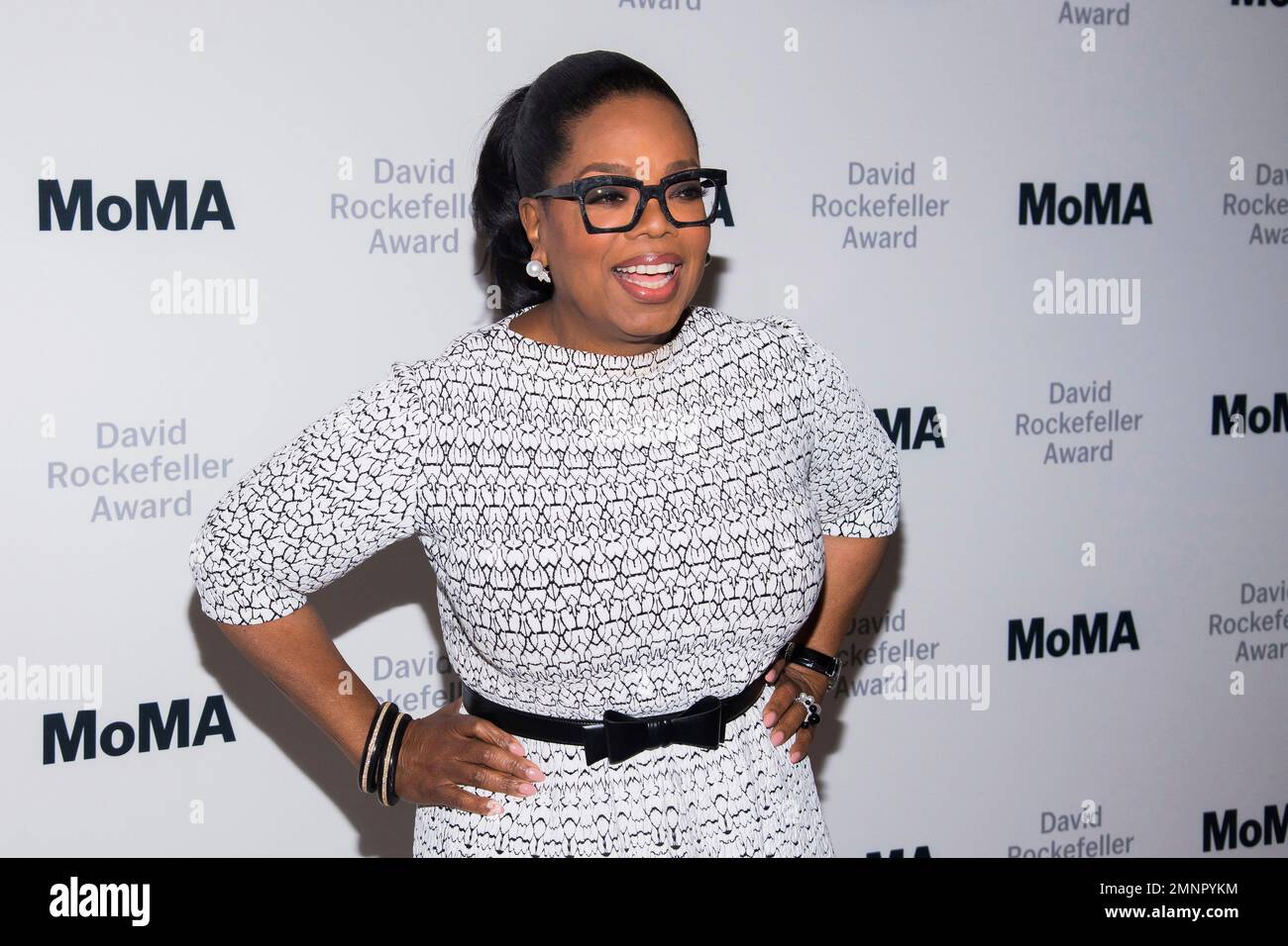 Oprah Winfrey attends The Museum of Modern Art's David Rockefeller ...