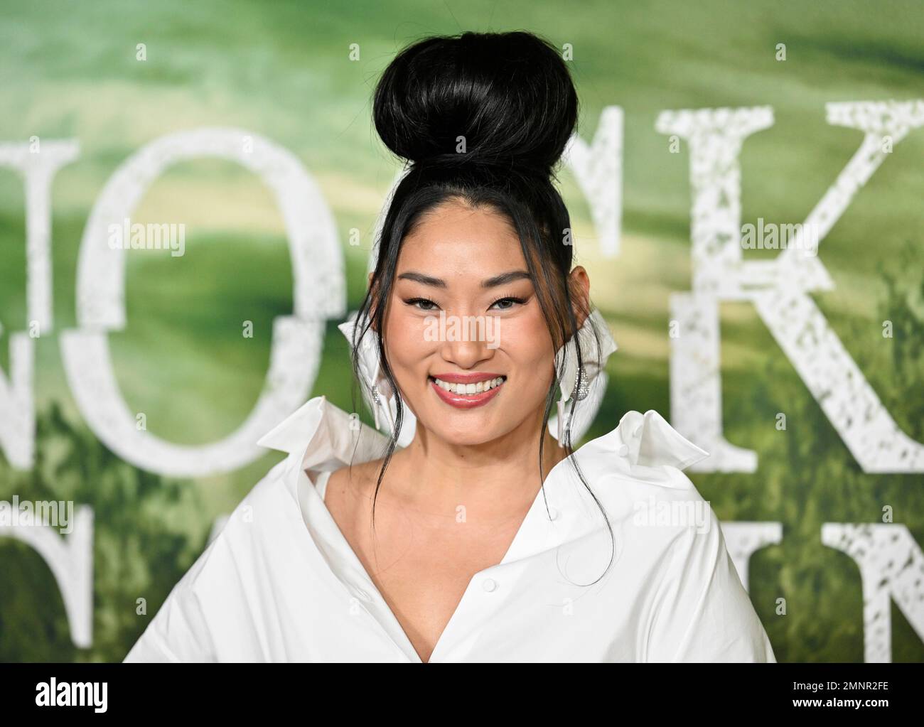 Chloe Flower attends the "Knock at the Cabin" world premiere at Jazz at ...