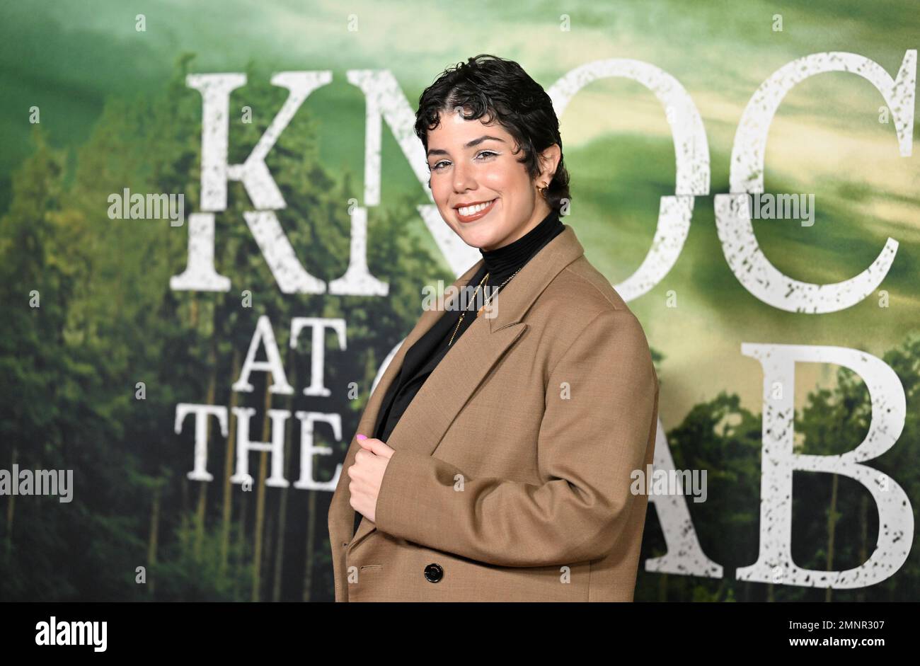 Jessica Darrow attends the "Knock at the Cabin" world premiere at Jazz ...