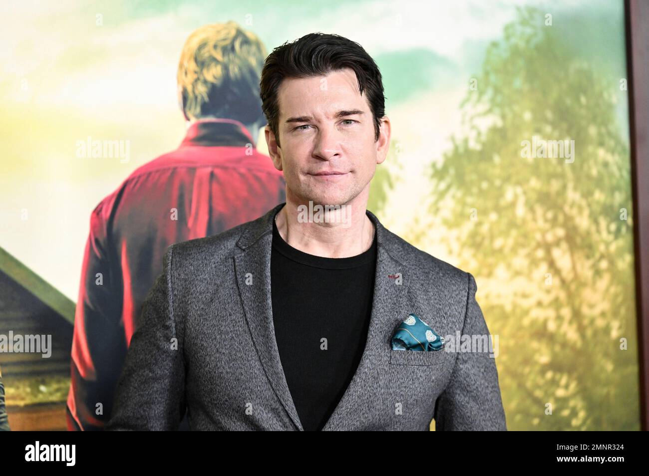 Andy Karl attends the "Knock at the Cabin" world premiere at Jazz at ...
