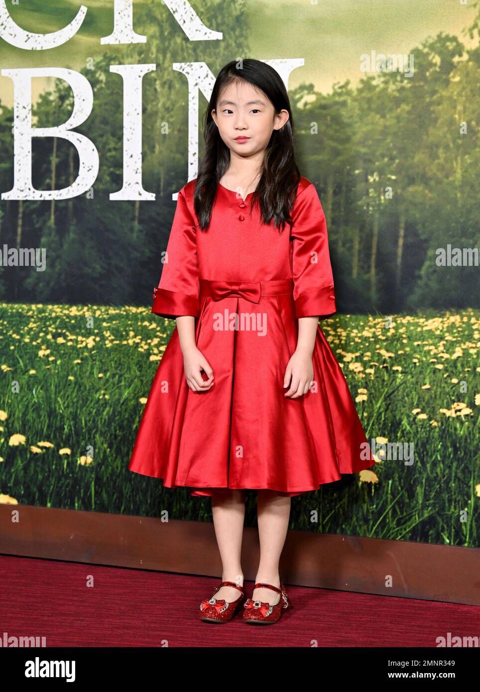 Kristen Cui attends the "Knock at the Cabin" world premiere at Jazz at Lincoln Center's ...