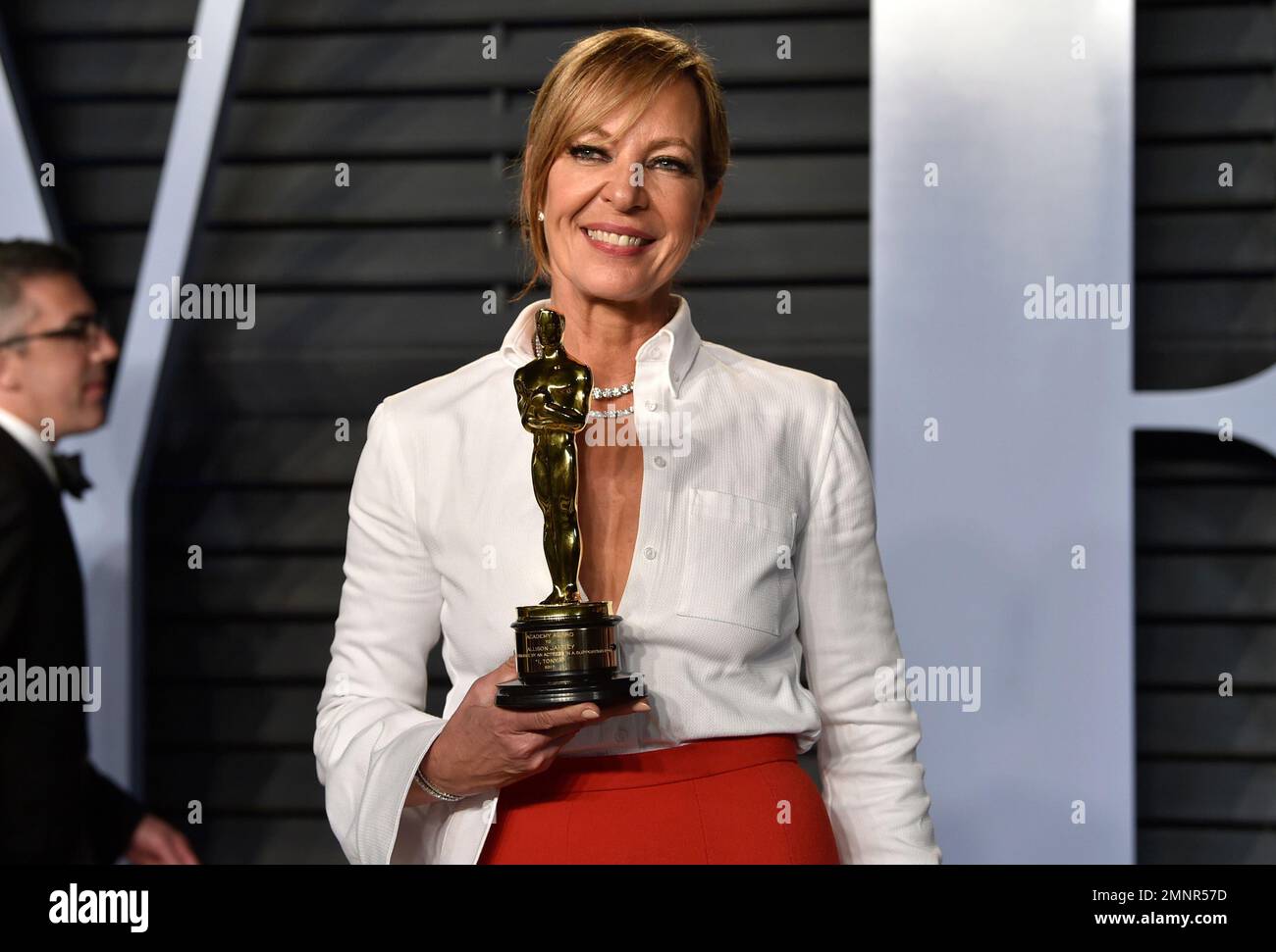 Allison Janney, winner of the award for best performance by an actress ...