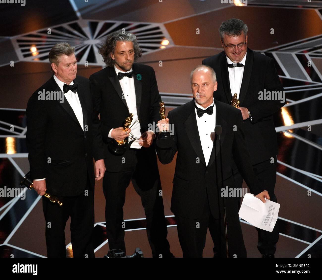 Richard R. Hoover, from left, Paul Lambert, John Nelson, and Gerd ...