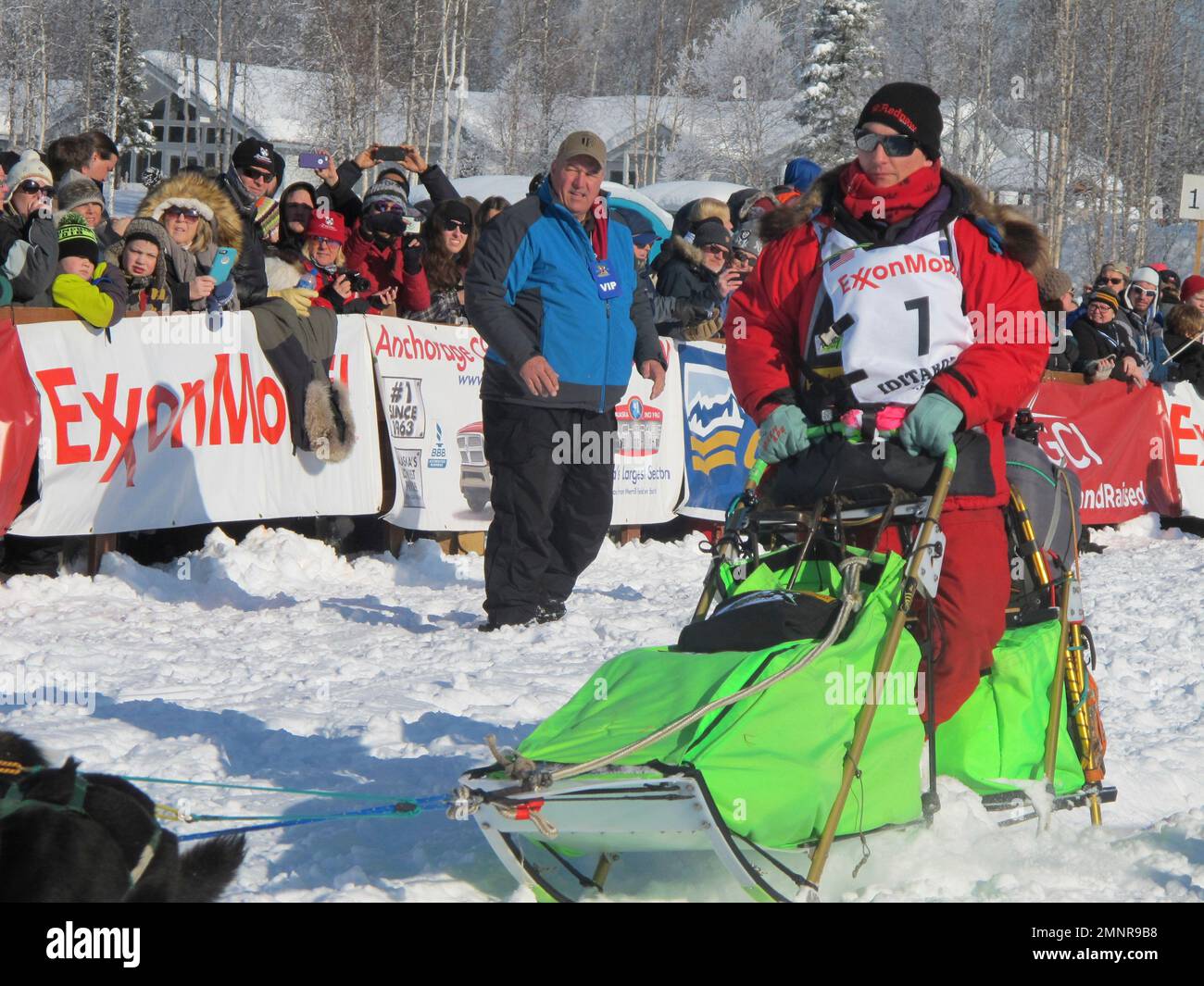 Ryan Redington of Wasilla, Alaska, leaves the Iditarod Trail Sled Dog ...