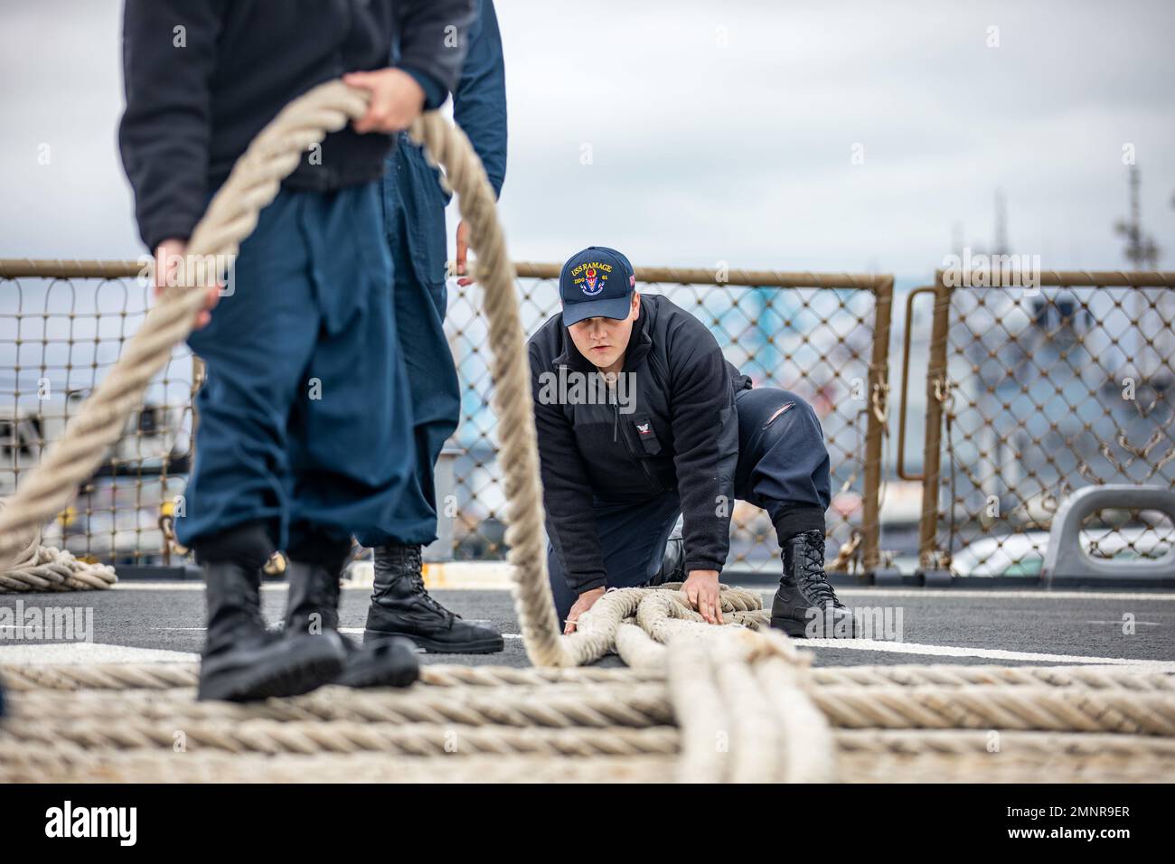 Electronic’s Technician 3rd Class Kenneth Birkhofer, assigned to the ...