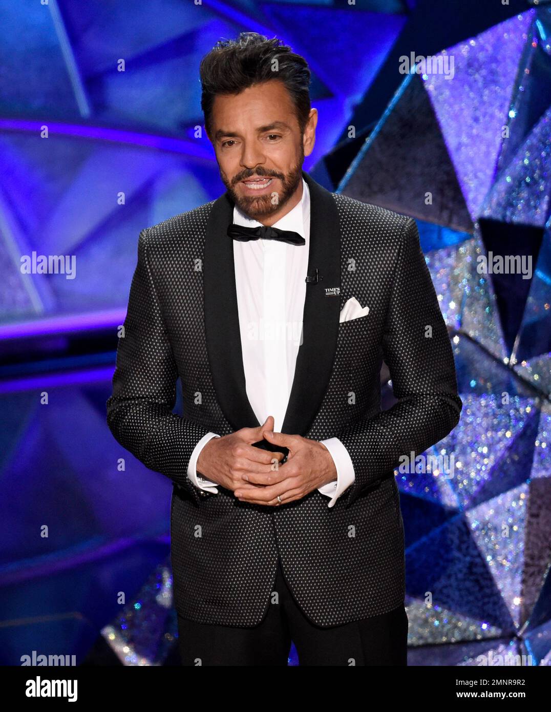 Eugenio Derbez introduces a performance by Gael Garcia Bernal at the ...