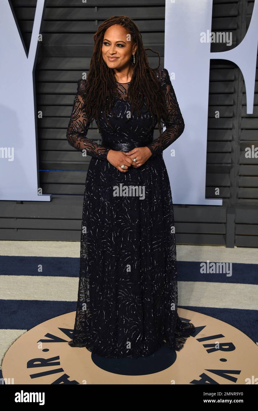 Ava DuVernay arrives at the Vanity Fair Oscar Party on Sunday, March 4 ...