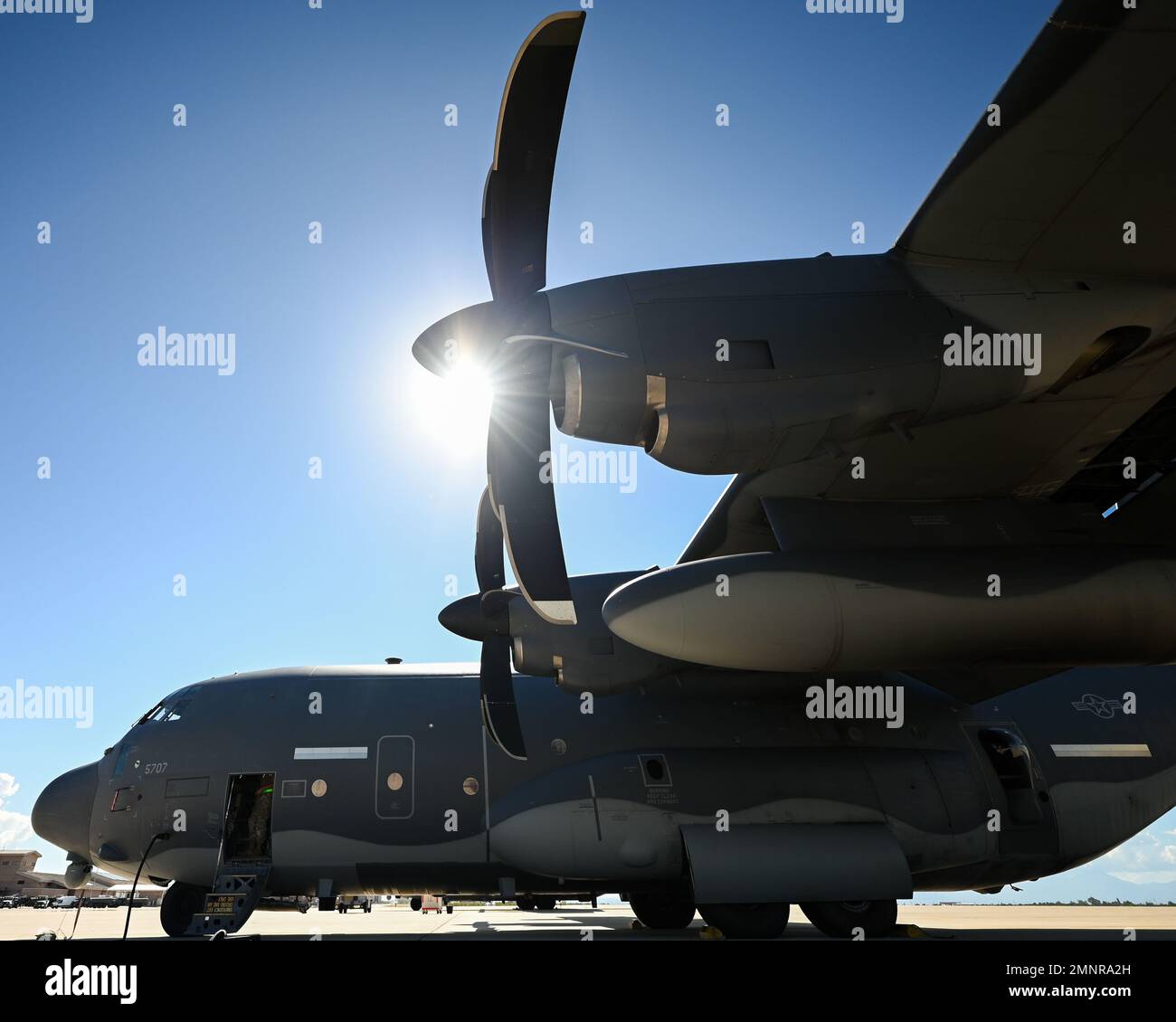 A U.S. Air Force HC-130J Combat King II from the 79th Rescue Squadron ...